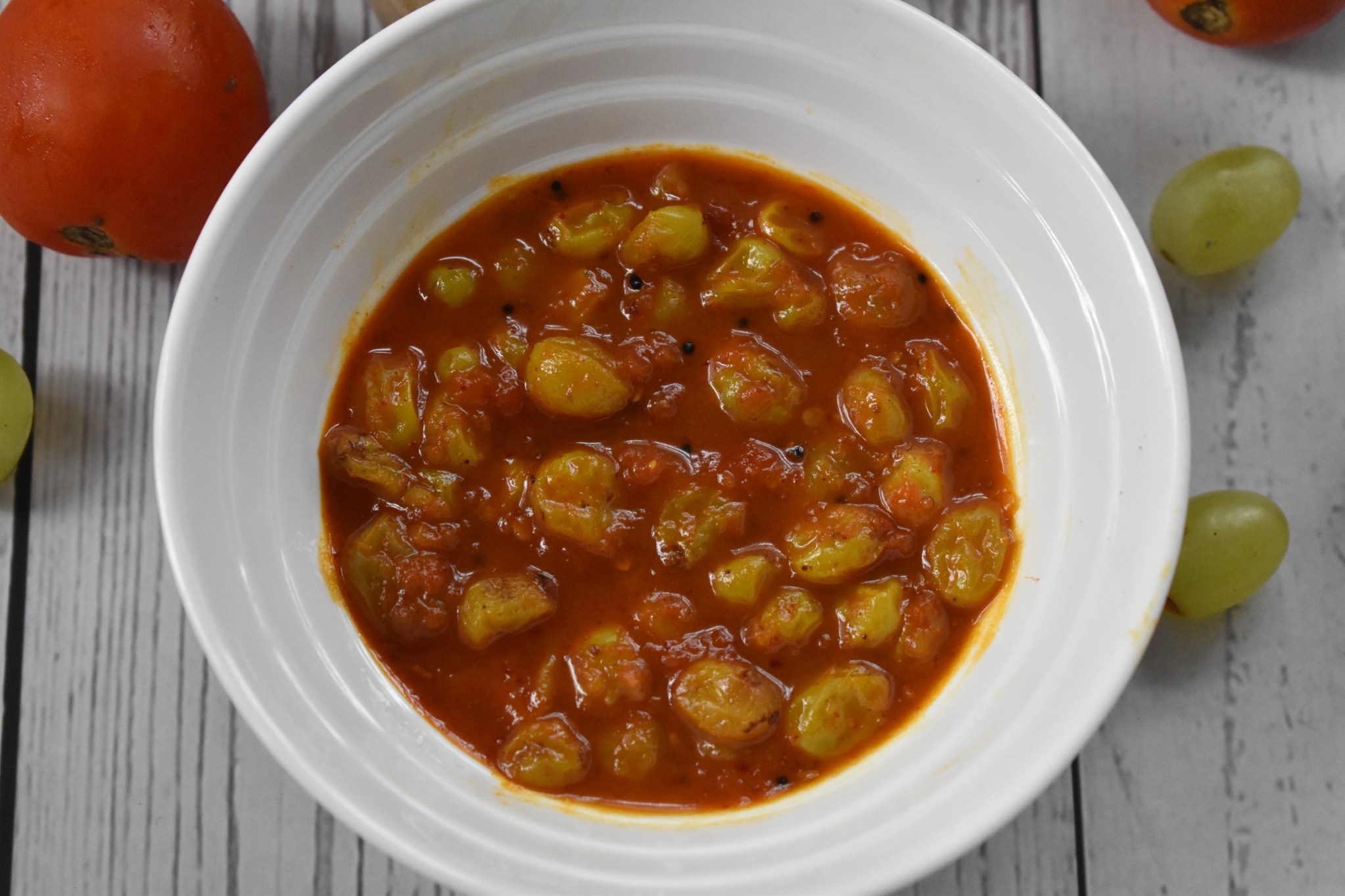 Grape Tomato Chutney : a sweet & sour summer delight – FOODIESTREASURE