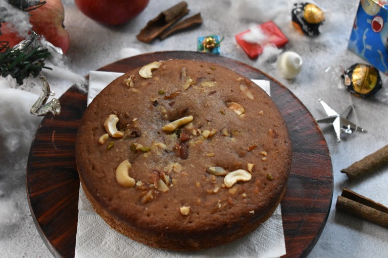 Apple Cinnamon Eggless Millet Cake – FOODIESTREASURE