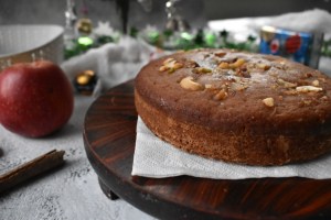 Apple Cinnamon Eggless Millet Cake – FOODIESTREASURE