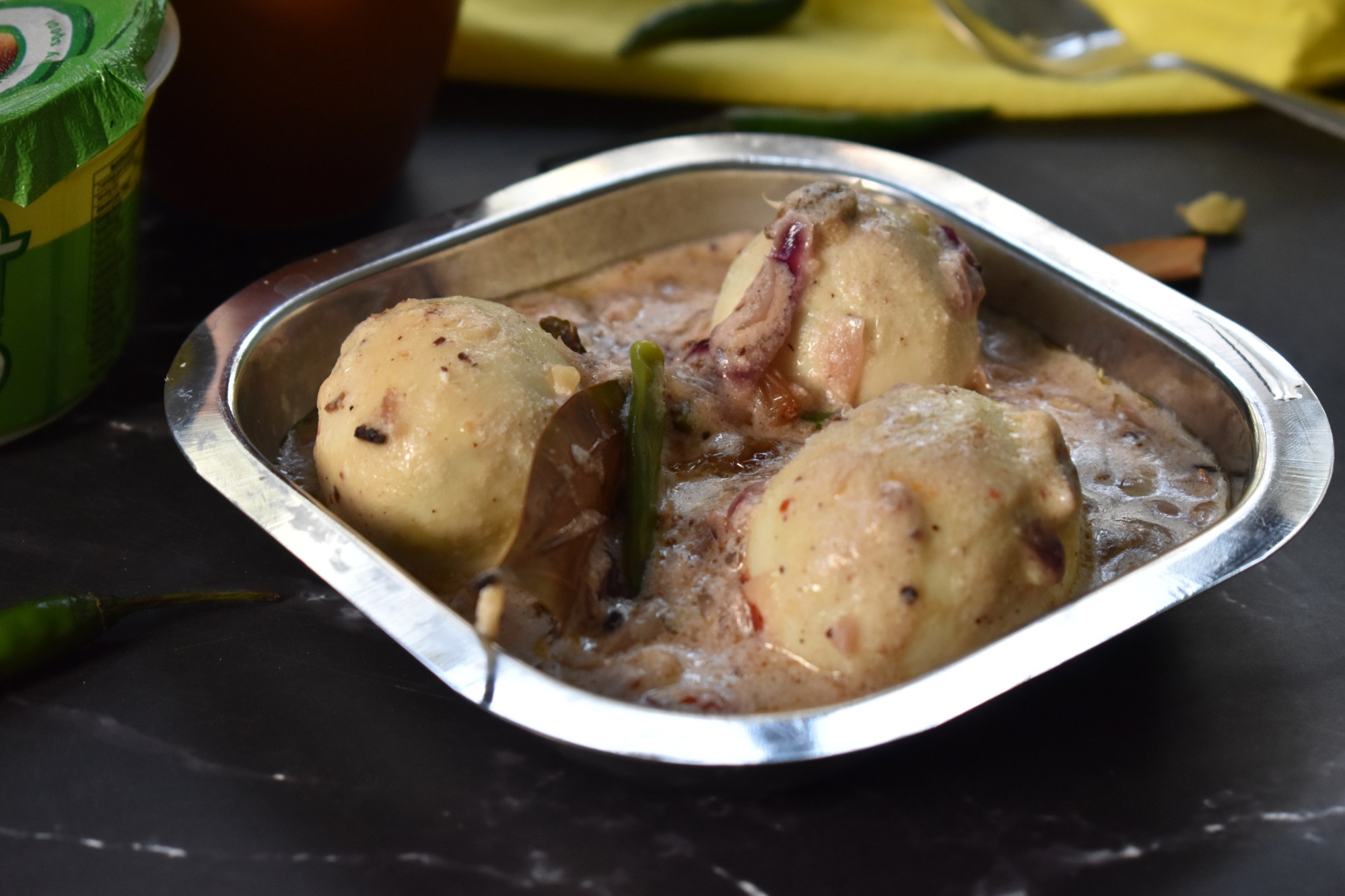 Doi Dim,..a curd based egg curry for a soothing & delightful summer ...