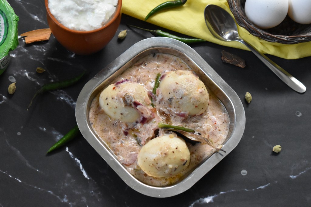 Doi Dim,..a curd based egg curry for a soothing & delightful summer ...