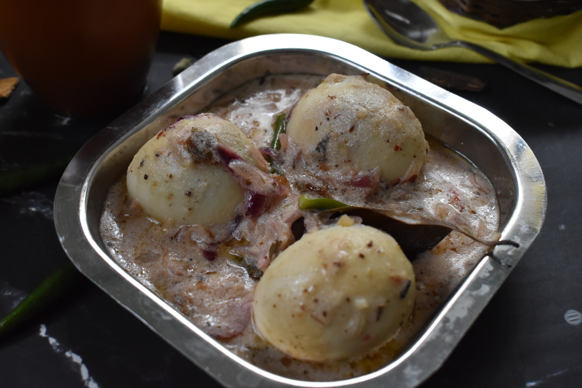 Doi Dim,..a curd based egg curry for a soothing & delightful summer ...